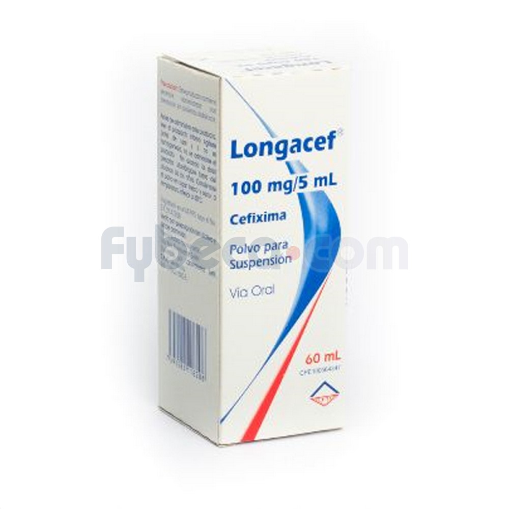 Longacef 100 Mg / 5Ml Susp. 60Ml | Fybeca