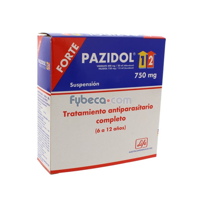 Pazidol Forte 750 G Caja | Fybeca