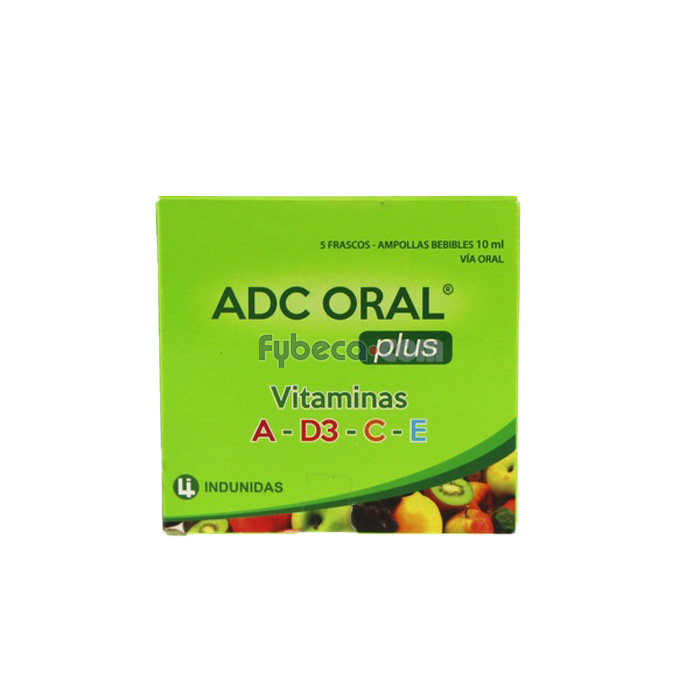 Adc Oral Plus Amp. Bebibles 10 Ml C/5 Suelta | Fybeca