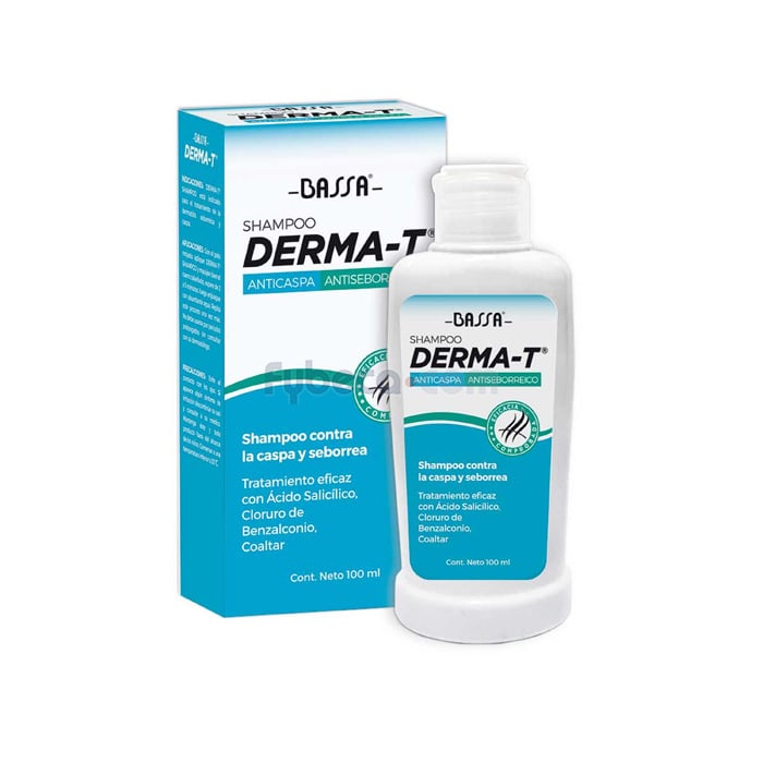Shampoo Medicado Derma-T Shampoo F/100 Ml | Fybeca