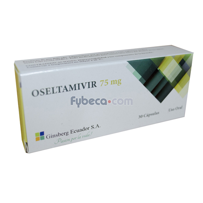 Oseltamivir Tabs. 75 Mg C/30 Suelta | Fybeca