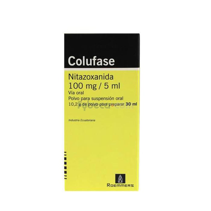 Colufase 100 Mg/ 5 Ml En 30 Ml Frasco | Fybeca