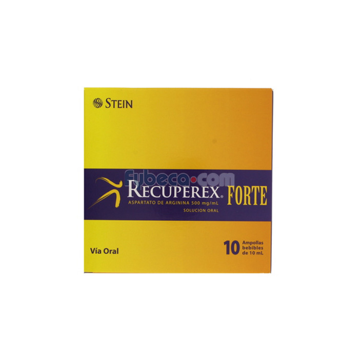 Recuperex Stein 500 Mg Ampollas Bebibles | Fybeca