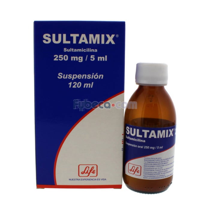 Sultamix 250 Mg Jarabe | Fybeca