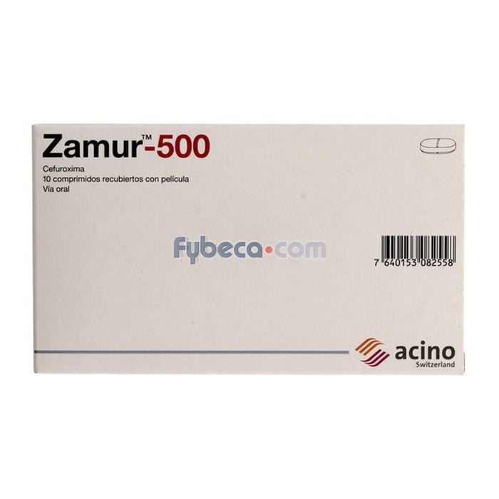 Zamur - 500 500 Mg Unidad | Fybeca