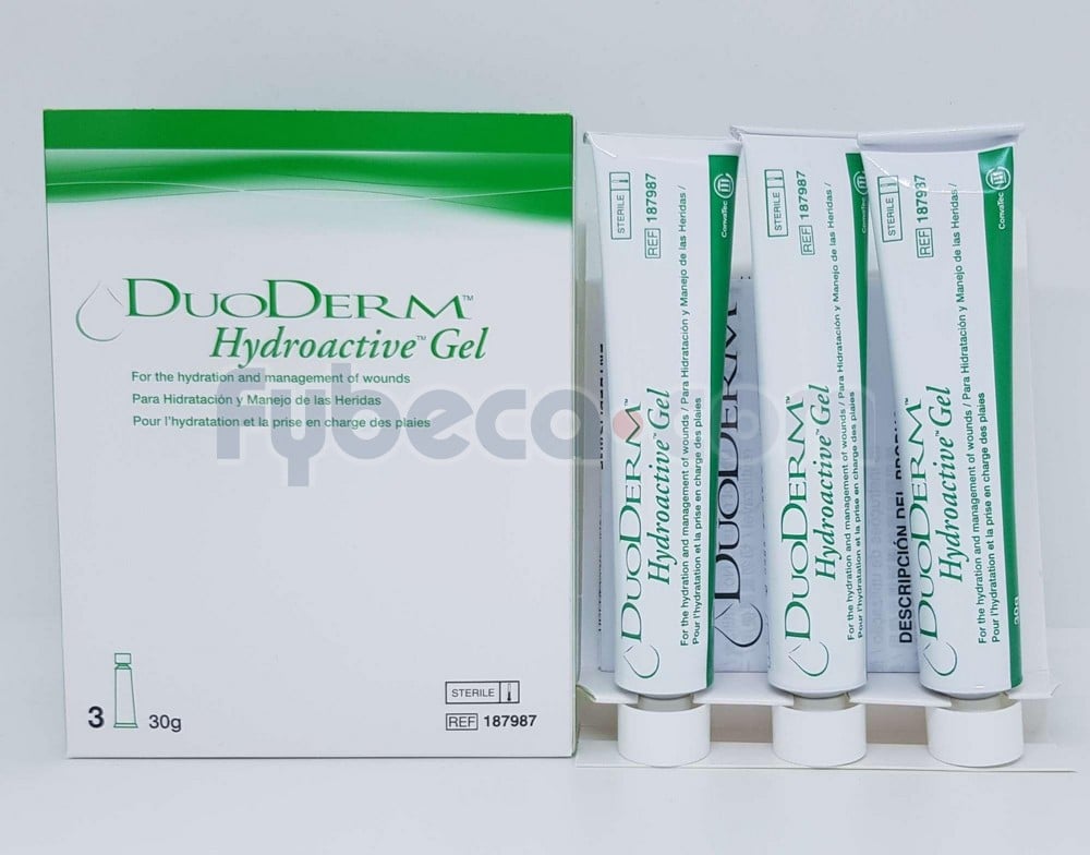 Duoderm Gel Tubo 30 Gr C/3 | Fybeca