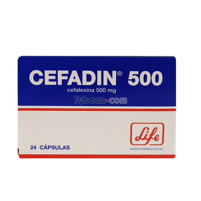 Cefadin Capsulas 500 Mg. C/24 Suelta | Fybeca