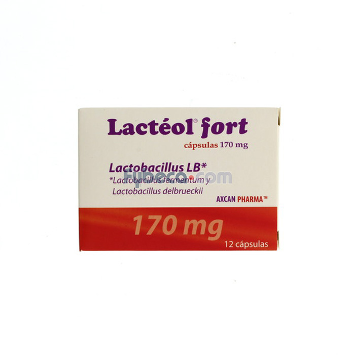 Lacteol Forte Caps. 170 Mg. C/12 Suelta | Fybeca