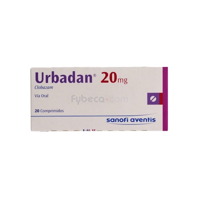 Urbadan Tabs. 20 Mg. C/20 Suelta | Fybeca