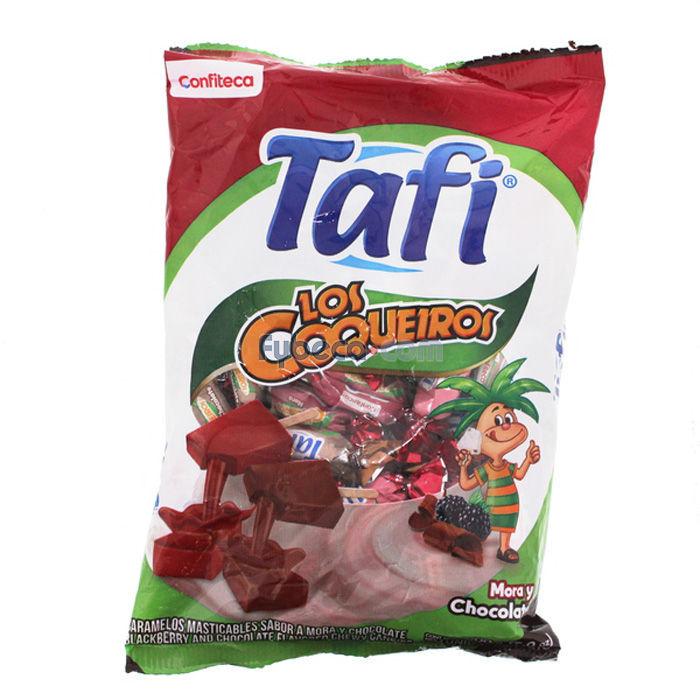 Caramelos Tafi Coqueiros Confiteca Mora Chocolate 200 G Paquete | Fybeca