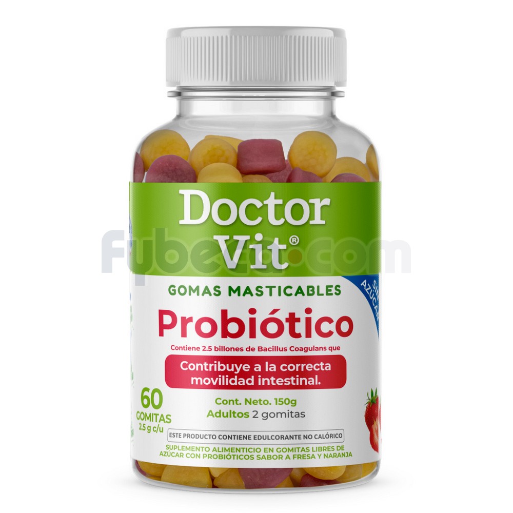 Dr Vit Adult Gomitas Probioticos 150 Gr F/60 | Fybeca