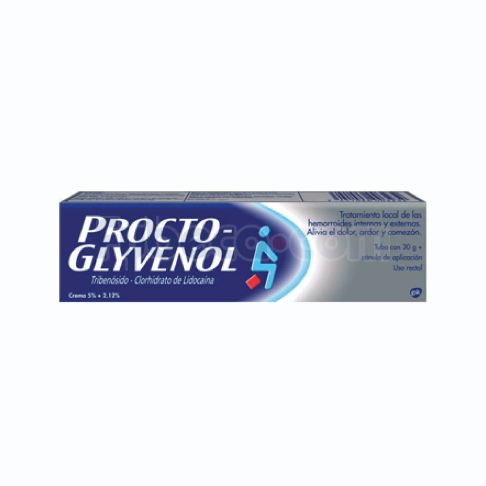 Procto Glyvenol Crema T/30 Gr. | Fybeca