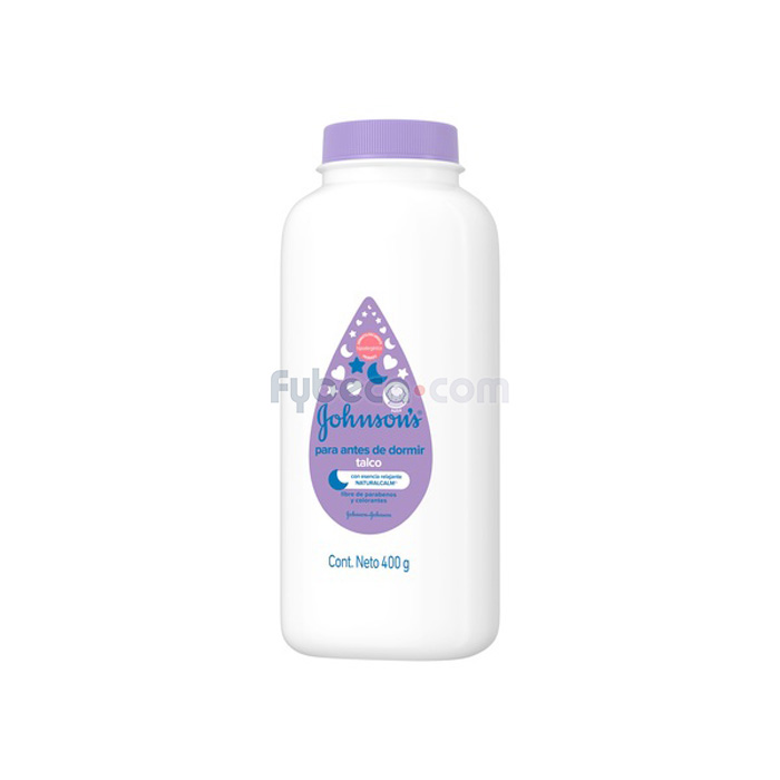 Talco Baby Para Antes De Dormir 400 G Frasco Unidad | Fybeca