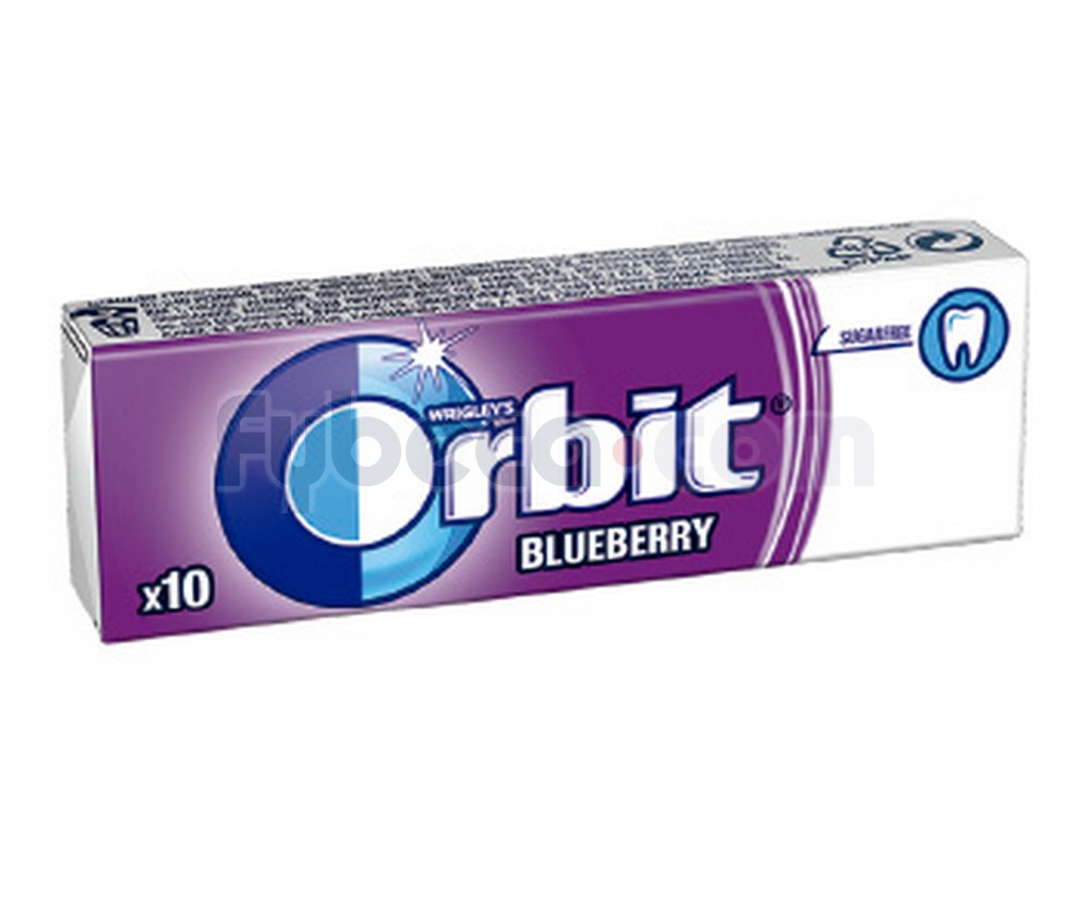 Chicle S/Azucar Orbit Arandano 14G - | Fybeca