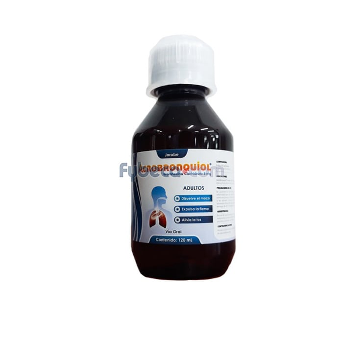 Acrobronquiol Jarabe Adultos 8 Mg. F/120 Ml. | Fybeca