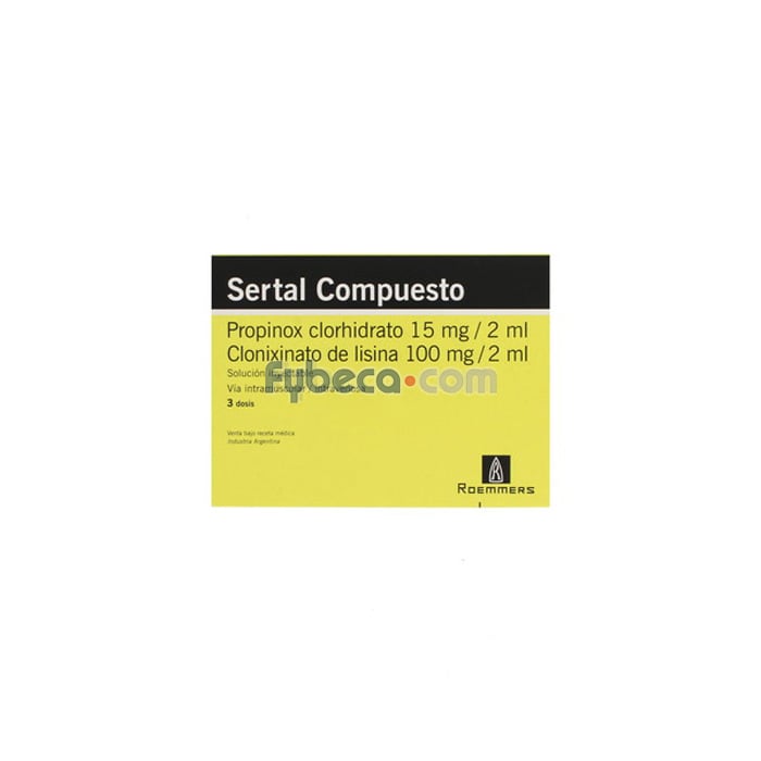 Sertal Amps. Comp. N.F.X 4 Ml.C/3 Suelta | Fybeca
