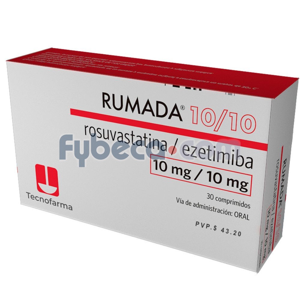 Rumada Comp. 10 Mg / 10 Mg C/30 Suelta