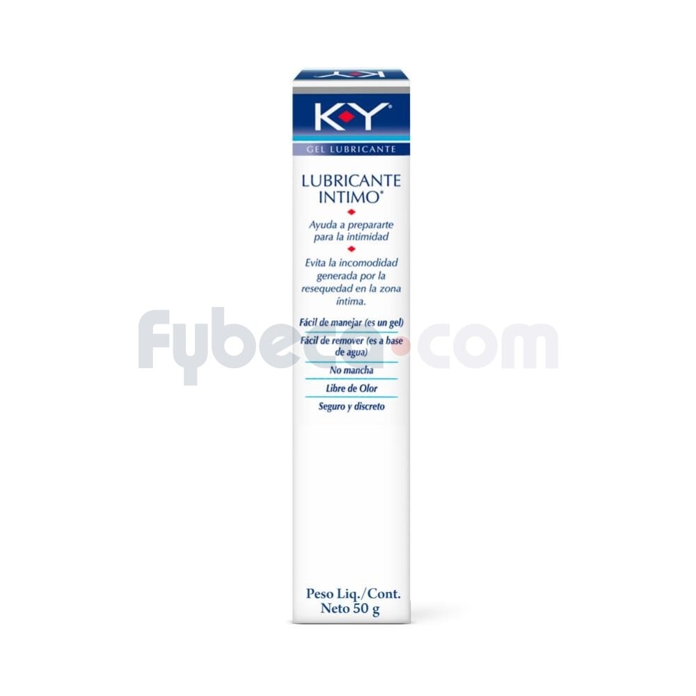Gel Lubricante K-Y Gel T/50 Gr | Fybeca