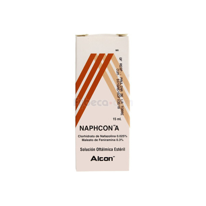 Naphcon A-Sol. Oft. F/15 Ml. | Fybeca