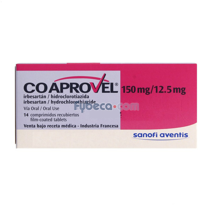 Co-Aprovel Tabs. 150/12.5 Mg. C/14 Suelta | Fybeca