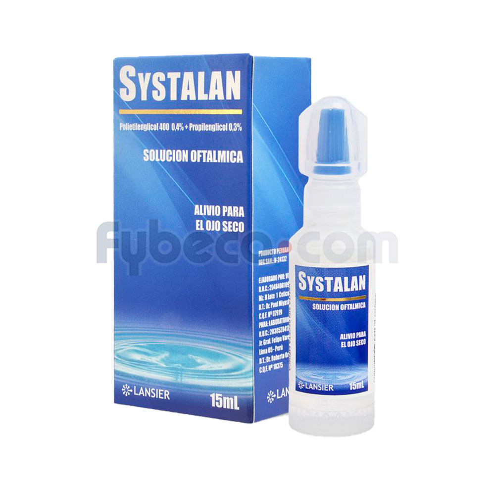 Systalan Solucion Oftalmica 15 Ml | Fybeca