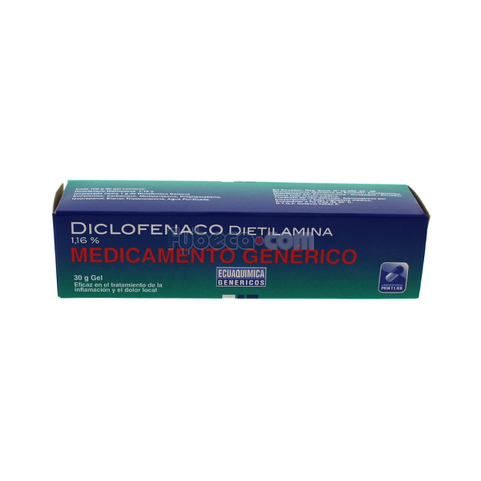 Diclofenaco Dietilamina 30 G Tubo | Fybeca