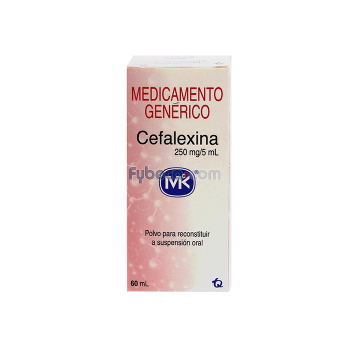 Cefalexina Mk 250Mg/5Ml Polvo F/60Ml | Fybeca Cefalexina Mk 250Mg/5Ml Polvo F/60Ml | Fybeca