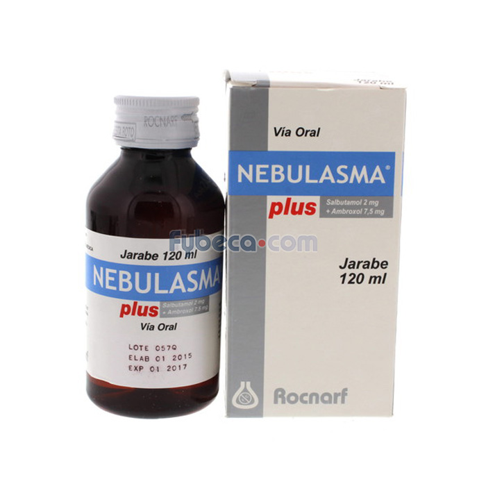 Nebulasma Plus Jarabe F/120 Ml | Fybeca