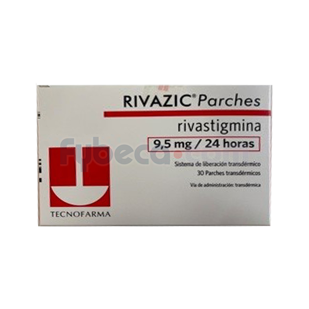 Rivazic Parches 13.3Mg C/30 Suelta | Fybeca