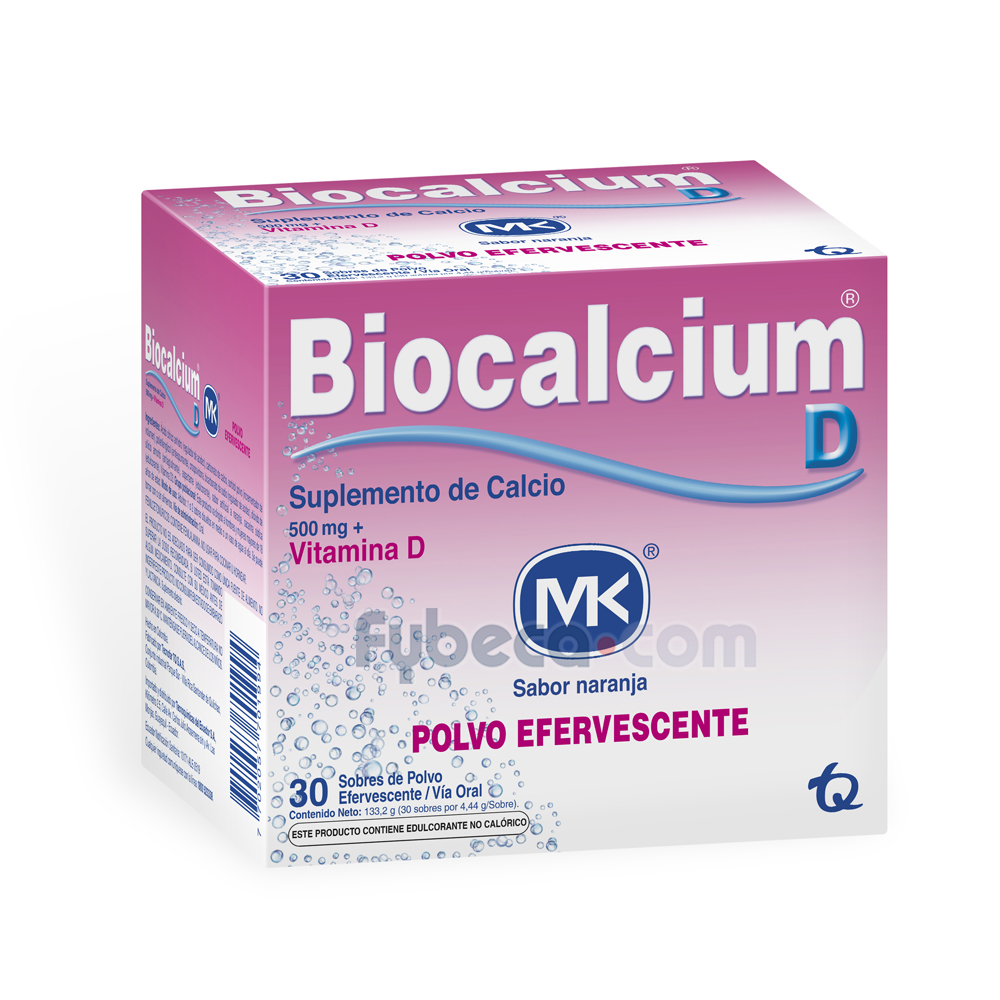Biocalcium D Mk Sd Suelta X 30 Sobres Suelta | Fybeca