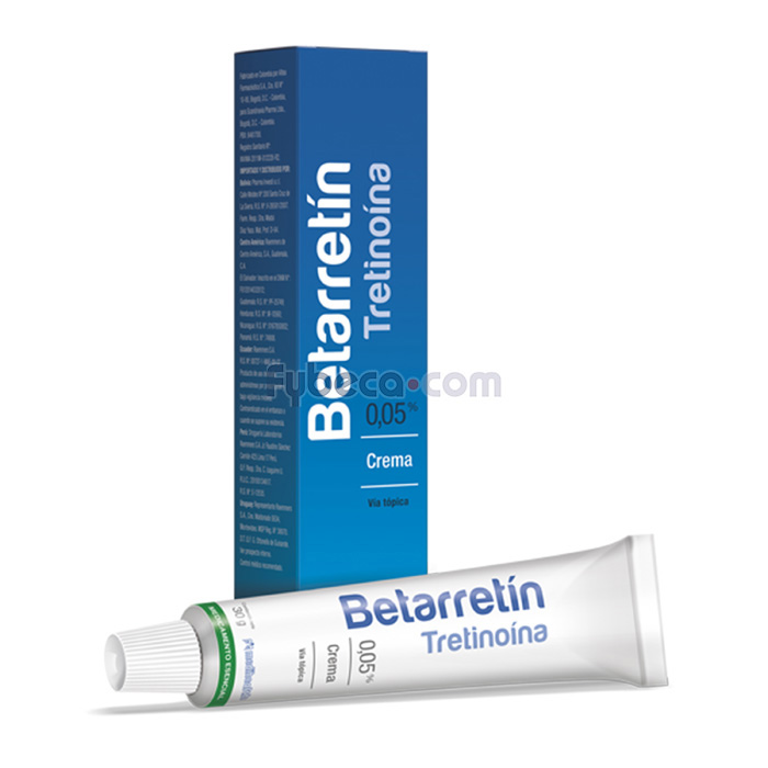 Betarretin Crema 0.05% T/30 Gr. | Fybeca