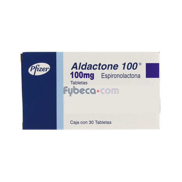 Aldactone Tabs. 100 Mg. C/30 Suelta | Fybeca
