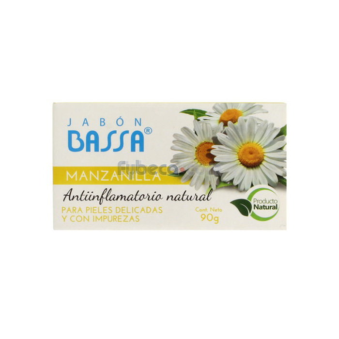 Jabón Bassa Manzanilla 90 G Barra | Fybeca