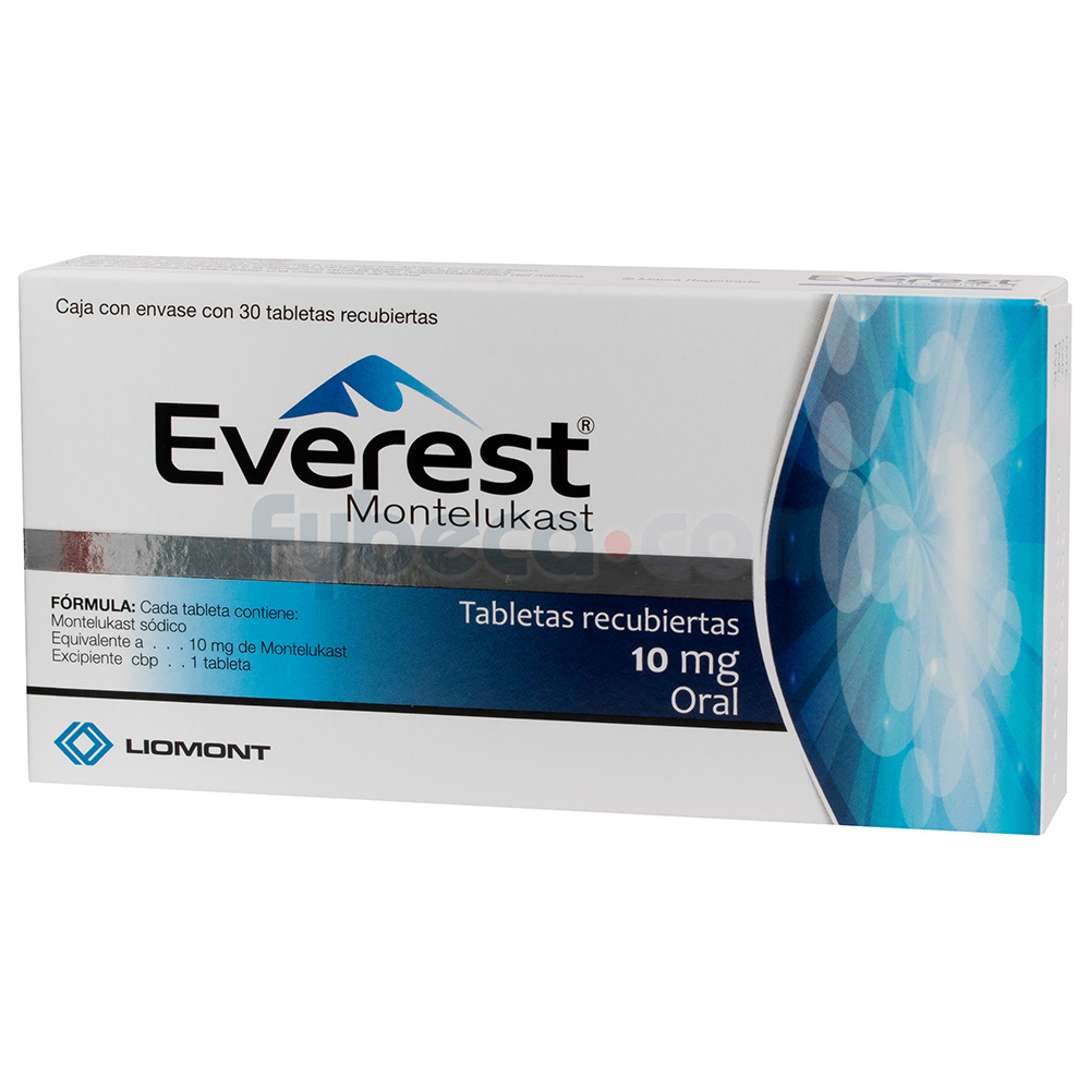 Everest 10 Mg Unidad | Fybeca