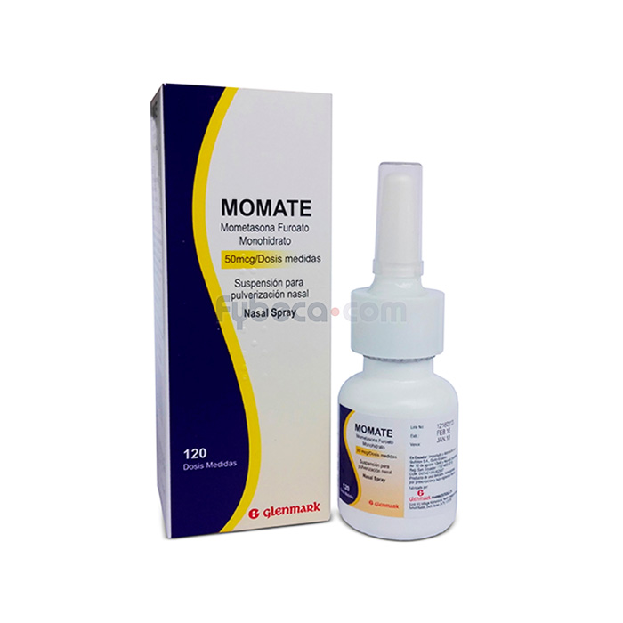 Momate Spray Nasal 50Mcg F/120 Dosis | Fybeca
