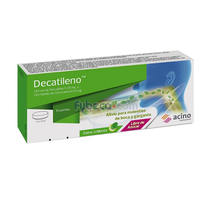 Decatileno Caja X 10 | Fybeca