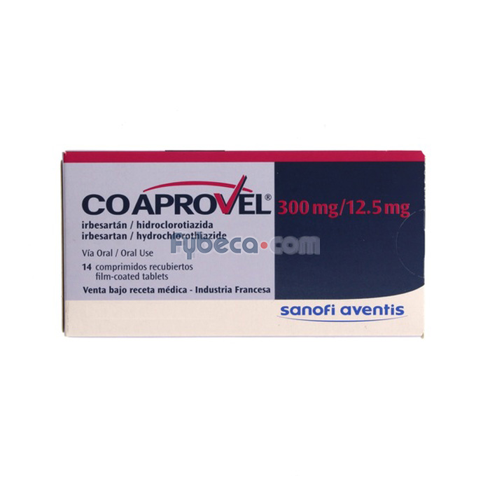 Co-Aprovel Tabs. 300/12.5 Mg. C/14 Suelta | Fybeca