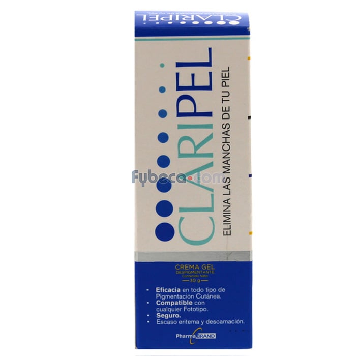 Despigmentante Claripel Crema Gel 30 G Tubo | Fybeca