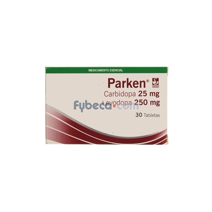 Parken Tabs 25 Mg/250 Mg C/30 Suelta | Fybeca