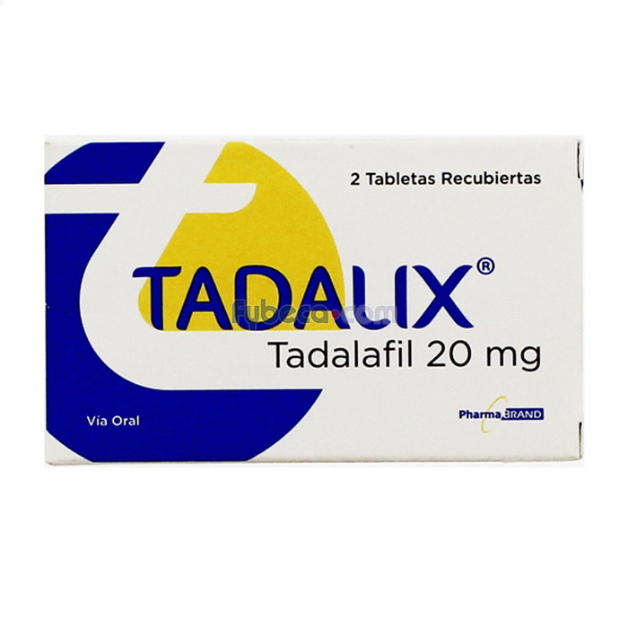 Tadalix Tabletas 20Mg C/2 Suelta | Fybeca