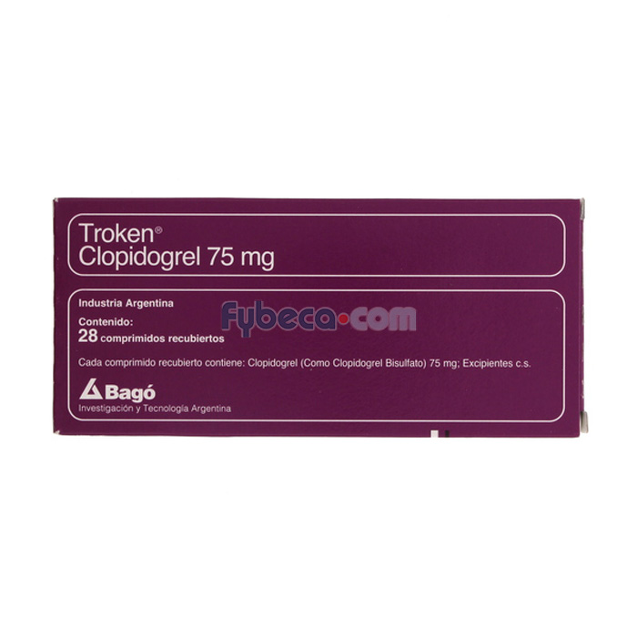 Troken 75 Mg Unidad | Fybeca