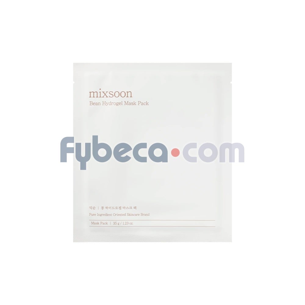 Mixsoon Bean Collage Hydrogel Mask Caja X 5 Mascarillas
