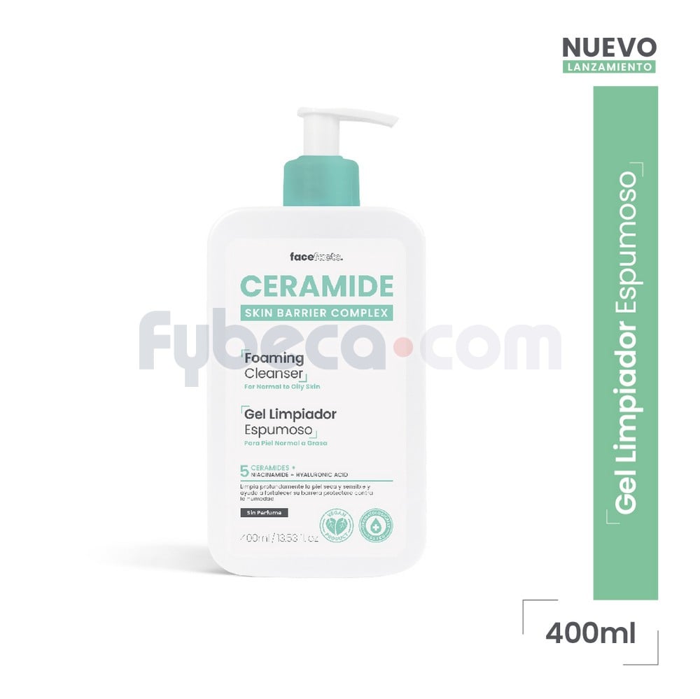 Ceramide Gel Limpiador Espumoso 400Ml | Fybeca