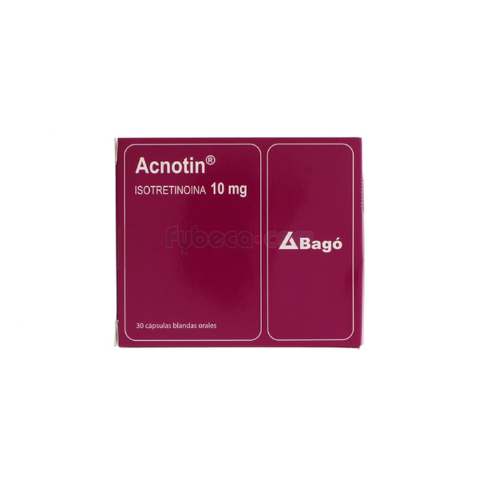 Acnotin Caps Blandas 10 Mg C/30 Suelta | Fybeca