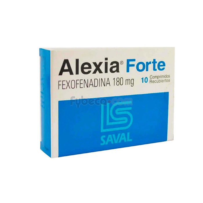 Alexia Comp Rec 180Mg C/10 Suelta | Fybeca