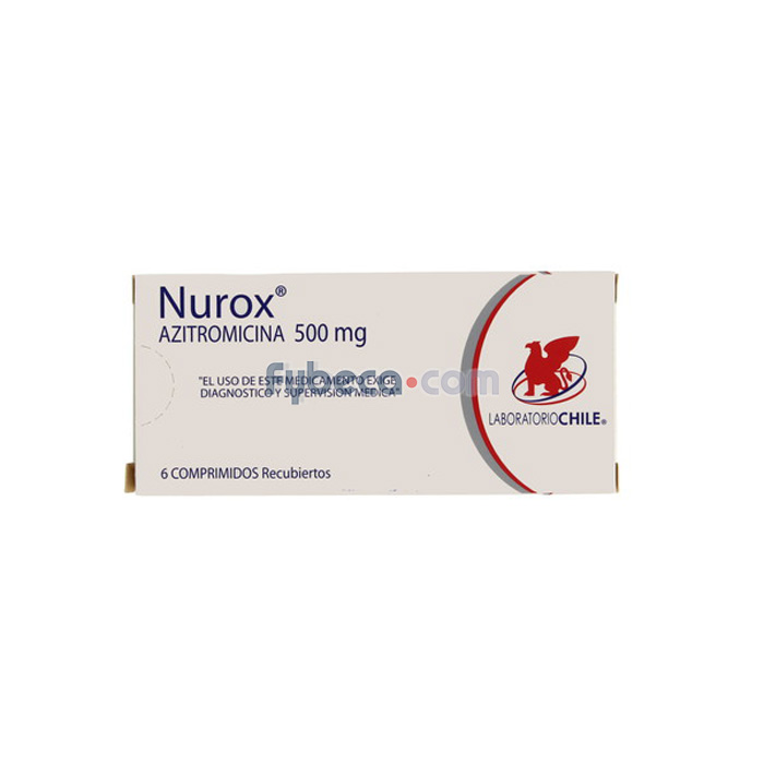 Nurox Comp. 500 Mg C/6 Suelta | Fybeca