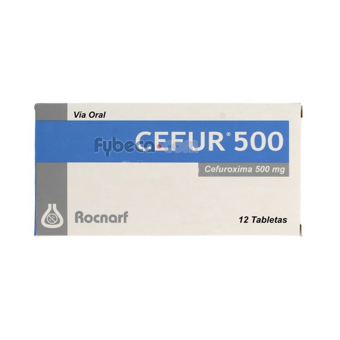 Cefur 500 Mg Blíster Unidad | Fybeca