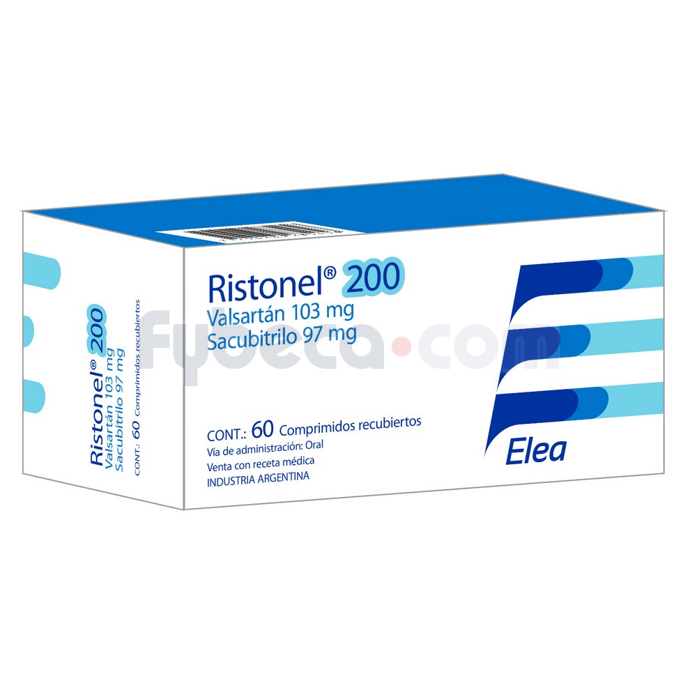 Ristonel Comp. Recub. 200 Mg C/ 60 | Fybeca