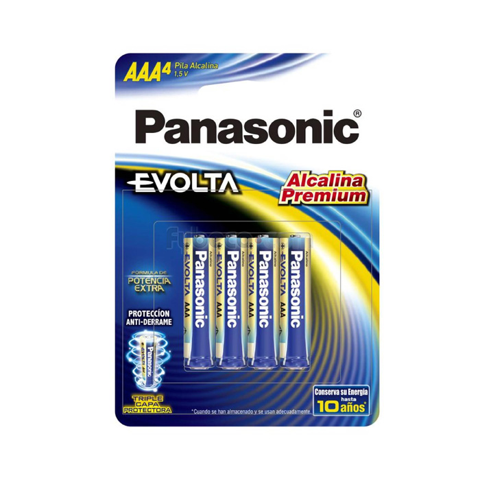 Pilas Alcalinas Evolta Aaa 4 Unidades | Fybeca