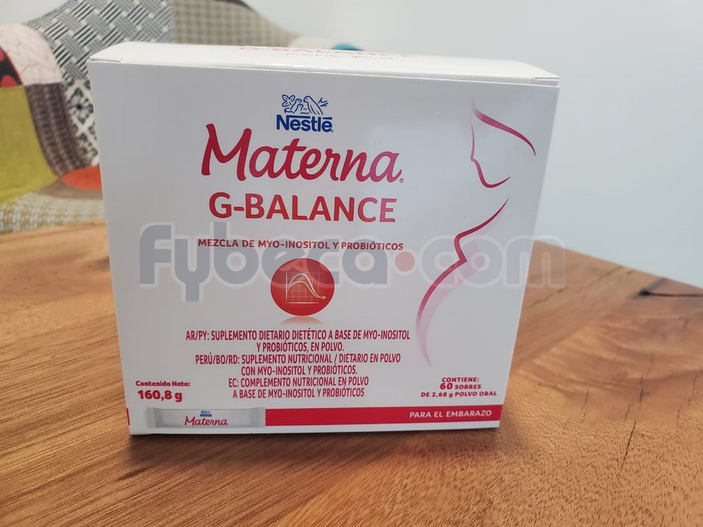Materna G-Balance Sobres 2,68Gr C/60 S | Fybeca
